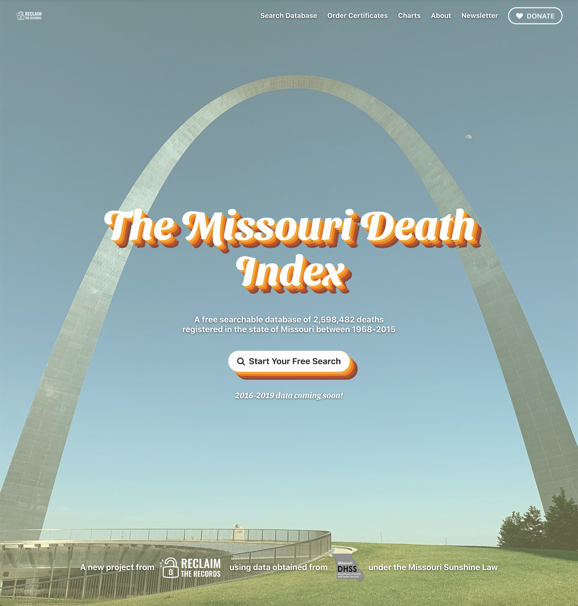 Genealogy's Star: Reclaim the Records introduces Missouri Birth and ...