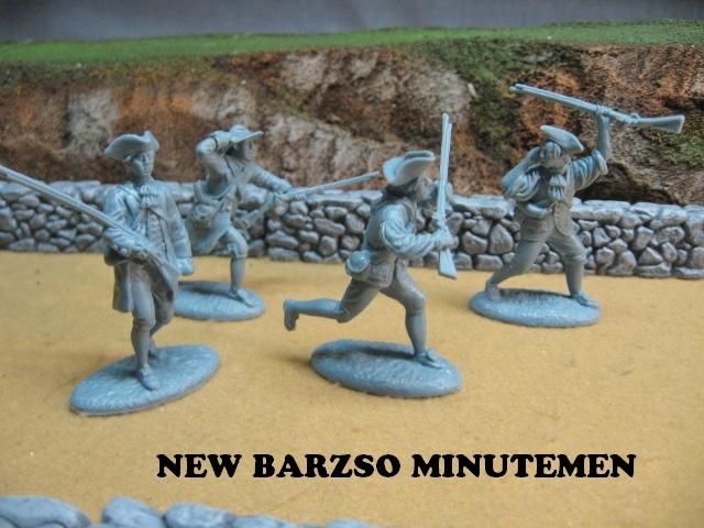 I LIKE the things I LIKE!: Barzso 1/32 scale/54mm Minutemen