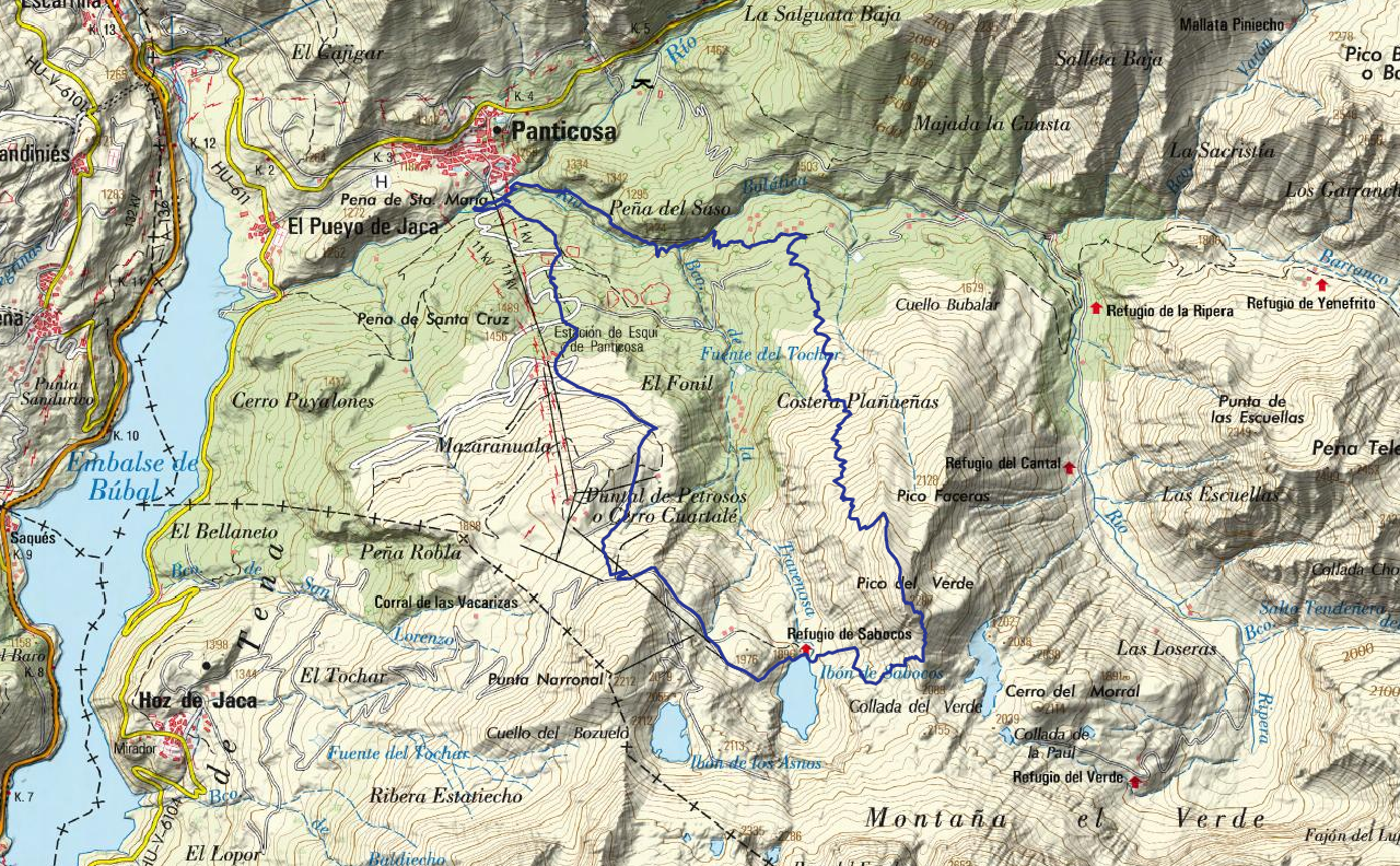 Las montañas del abuelo: El Verde. Con descenso por las pistas de ...