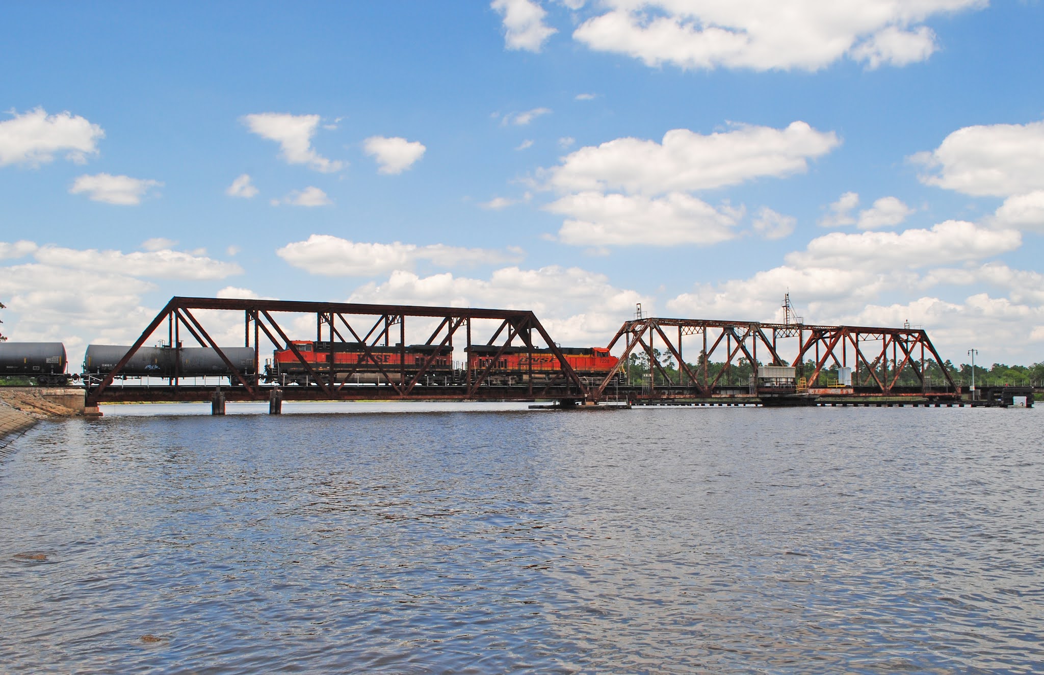 Industrial History: UP/SP and I-10 (Westlake) Bridges over Calcasieu ...