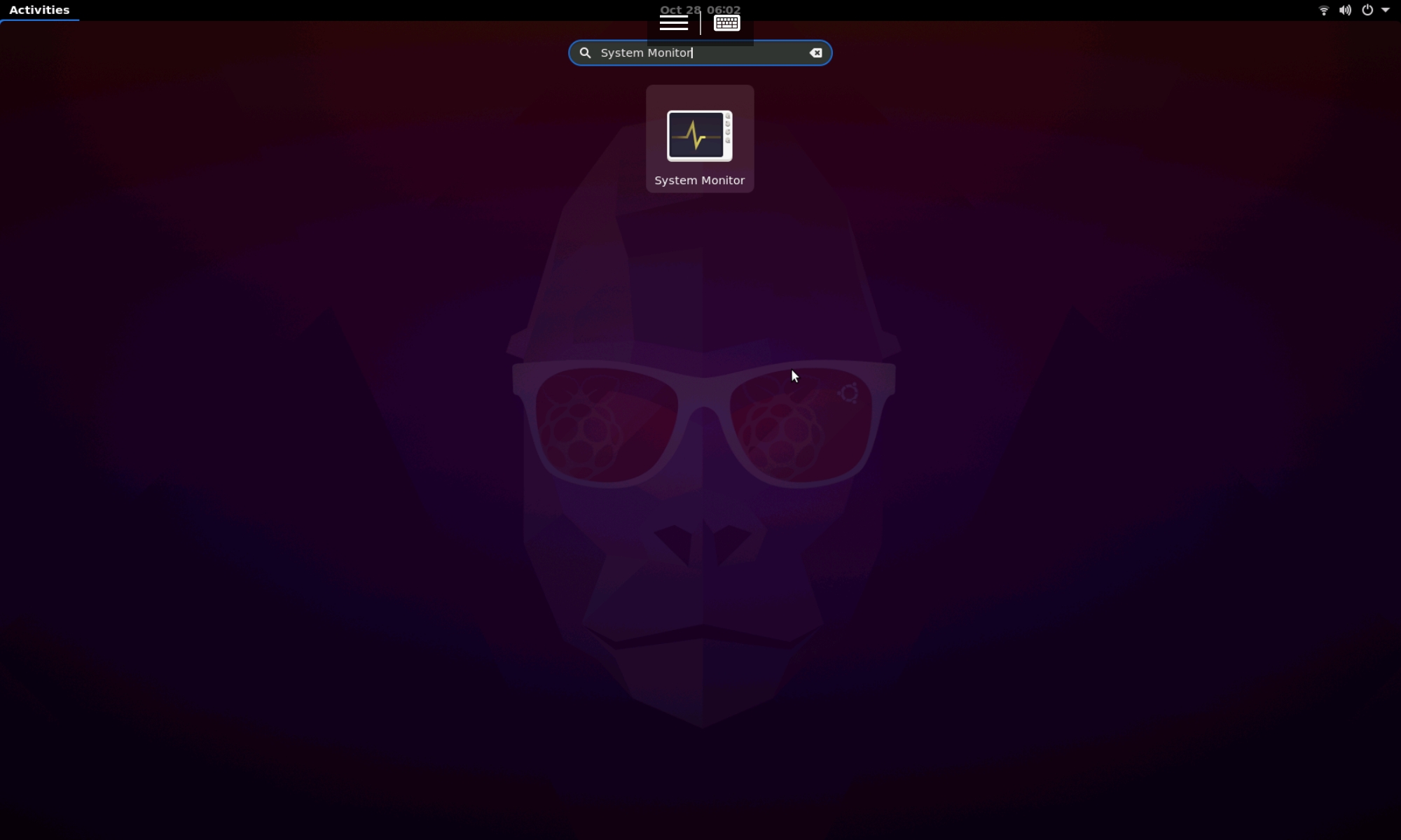 Hello Raspberry Pi Check System Usage Using System Monitor On Ubuntu For Raspberry Pi