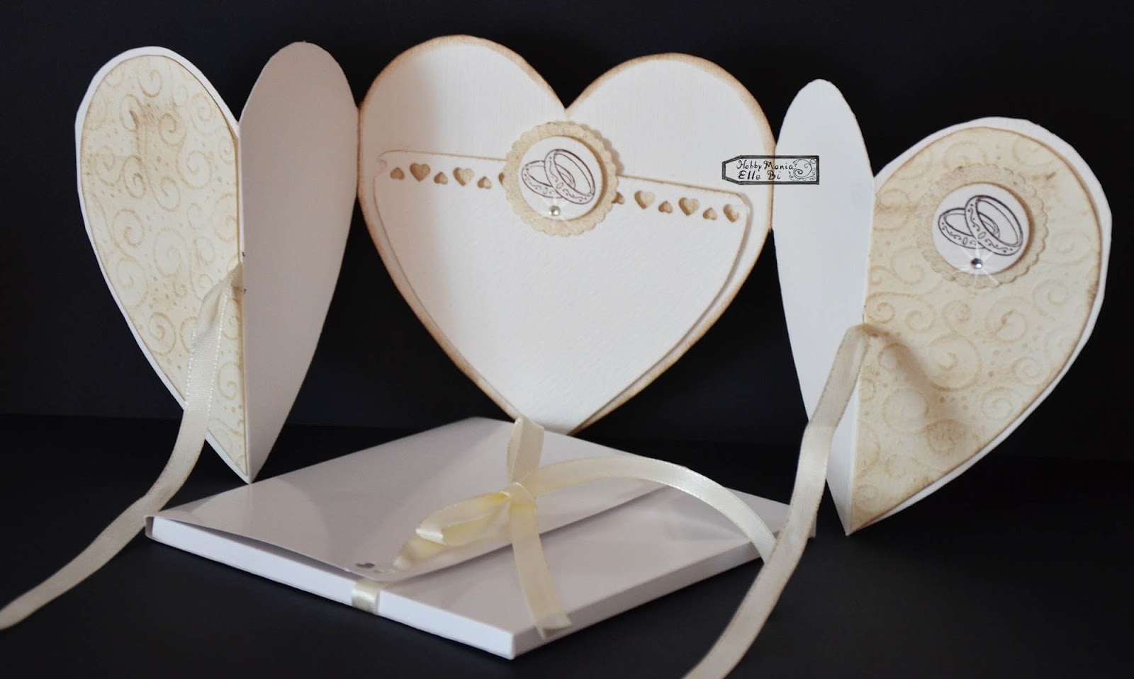 HobbyManiaElleBi: Biglietto matrimonio portasoldi + busta