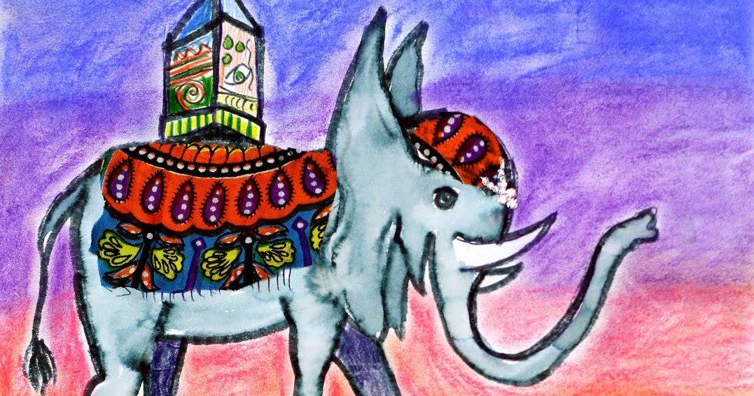 Dali Elephants Art Lesson