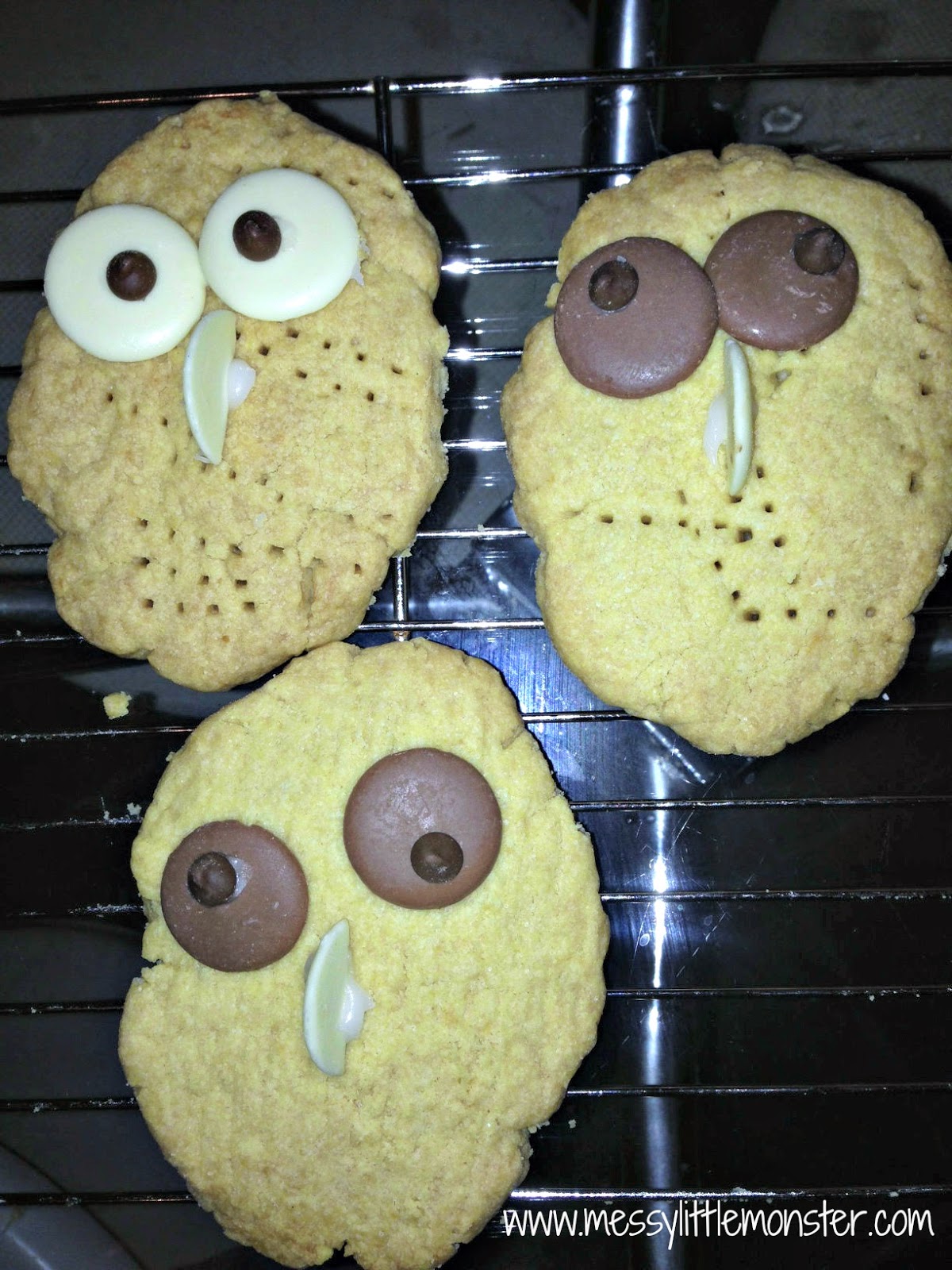 Owl Biscuits - Messy Little Monster