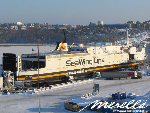 Merellä @ www.valkeatlaivat.net : Siljan Turun laivat / SeaWind Line ...
