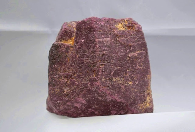 The Largest Rough Ruby Crystal in the World