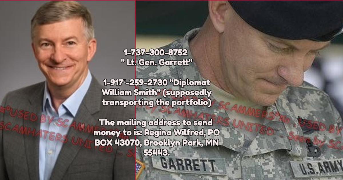 ScamHaters United .. Visit us also on Facebook and Instagram : WILLIAM ...