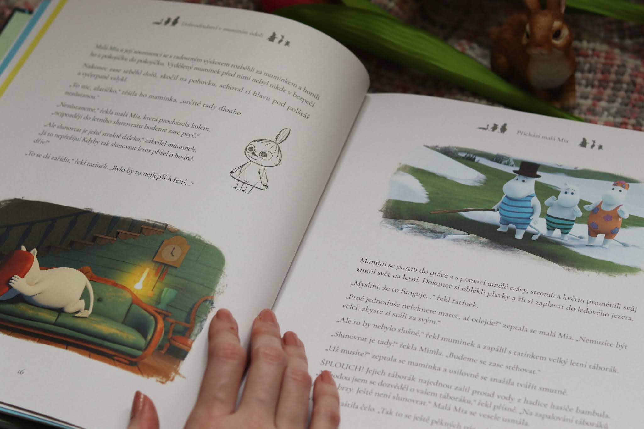 Recenze - Dobrodružství v muminím údolí - Knižní přístaviště