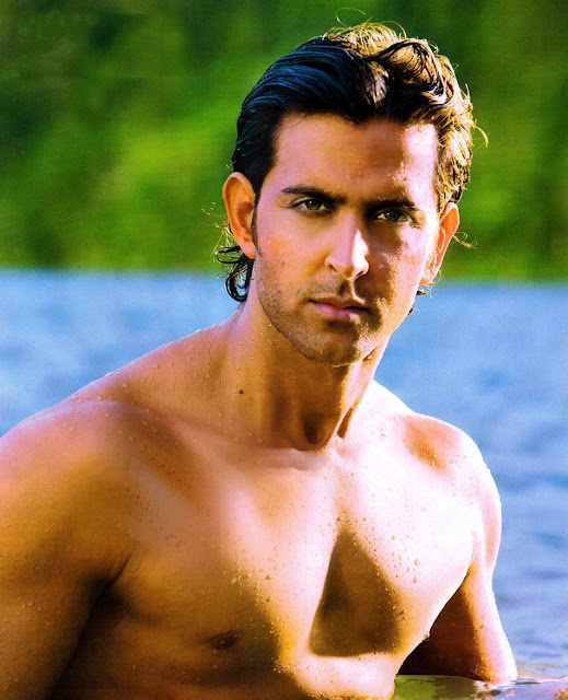 JAAN ENTERTAINMENT: Hrithik Roshan Eight Pack Body Stills