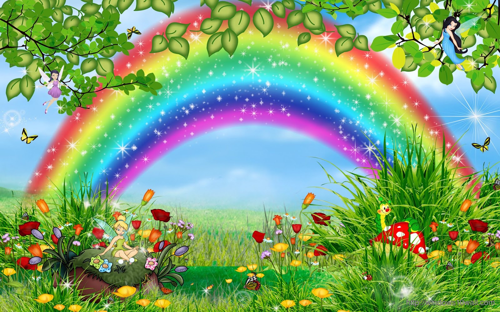 Animated Rainbow Background Wallpaper | Moving Wallpapers