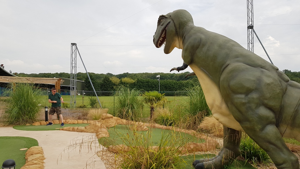 The Ham and Egger Files: Tee-Rex Adventure Golf at Cardiff Golf Centre