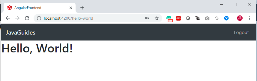 Spring Boot + Angular Login Authentication, Logout and HttpInterceptor ...
