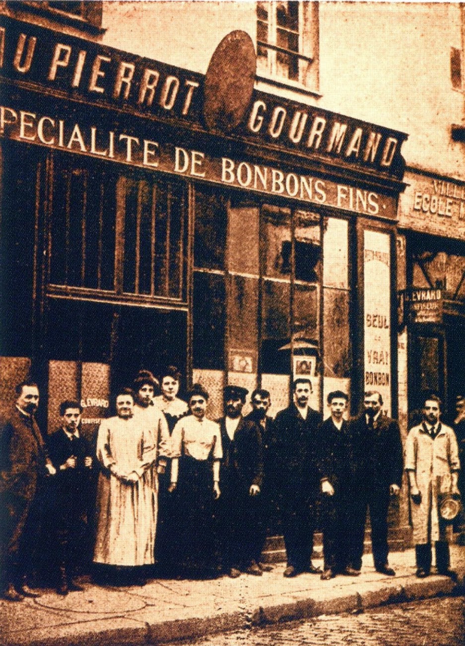 menestroll et lutecien : le Pierrot Gourmand