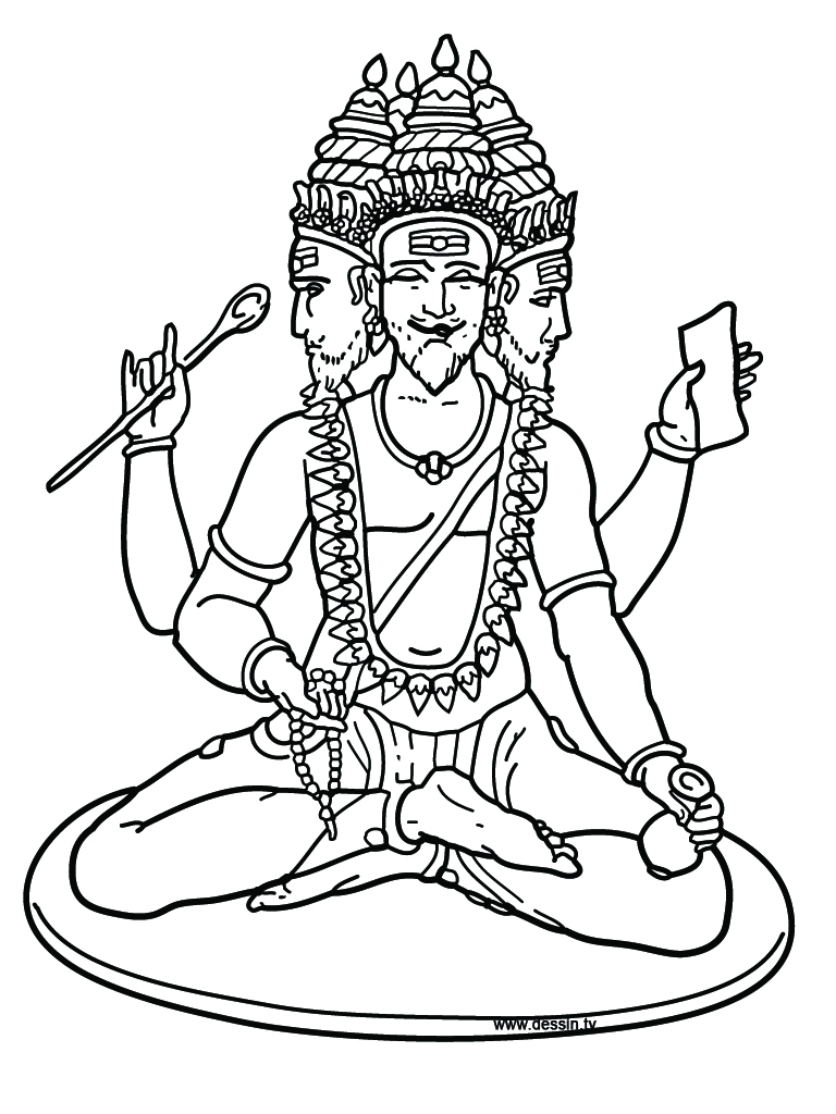 Hinduism Coloring Pages ~ Coloring Pages