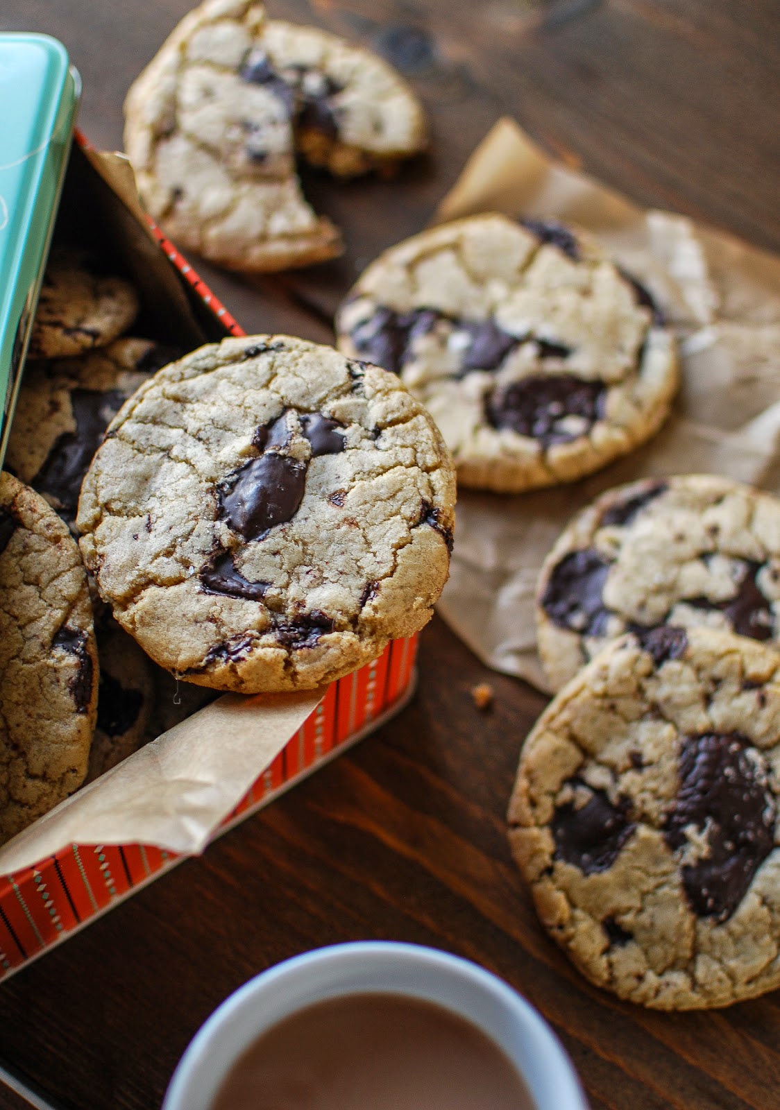 Kick Ass Chocolate Chunk Cookies - Katie Cakes