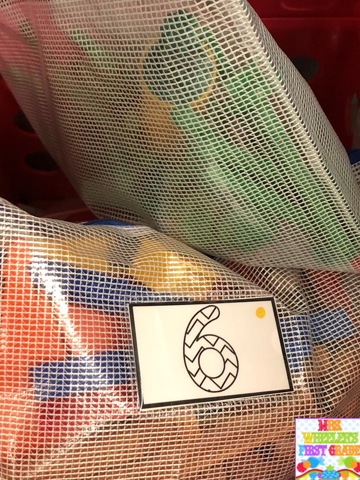 Mrs. Wheeler's First Grade Tidbits: Free Time Bags