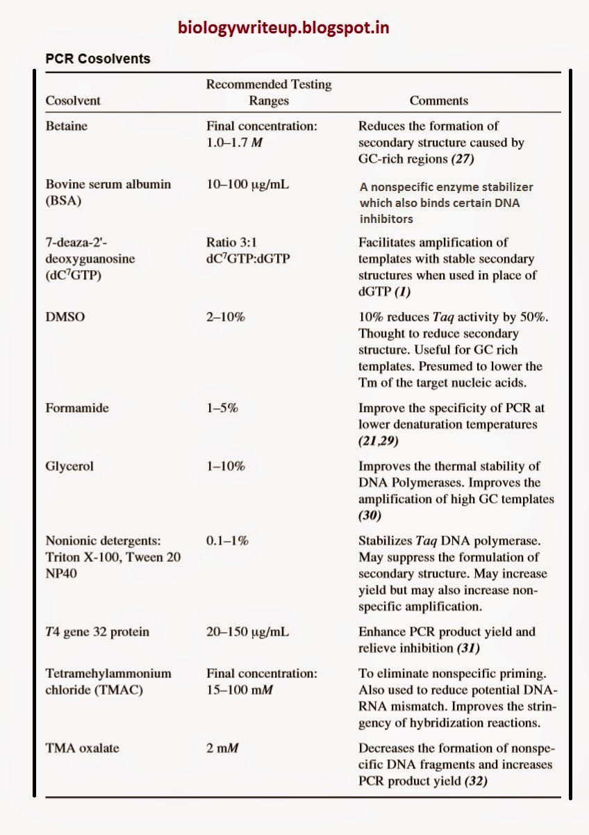 BIOLOGY WRITE-UP - BIOLOGY ARTICLES: POLYMERASE CHAIN REACTION (PCR ...