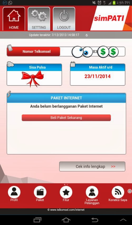 My Telkomsel Aplikasi Yang Memberikan Banyak Kemudahan | Just For Share ...