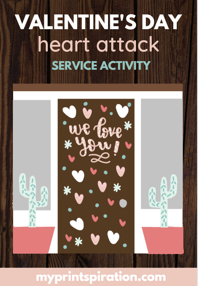 Printspiration: Valentine's Day Heart Attack Service Activity