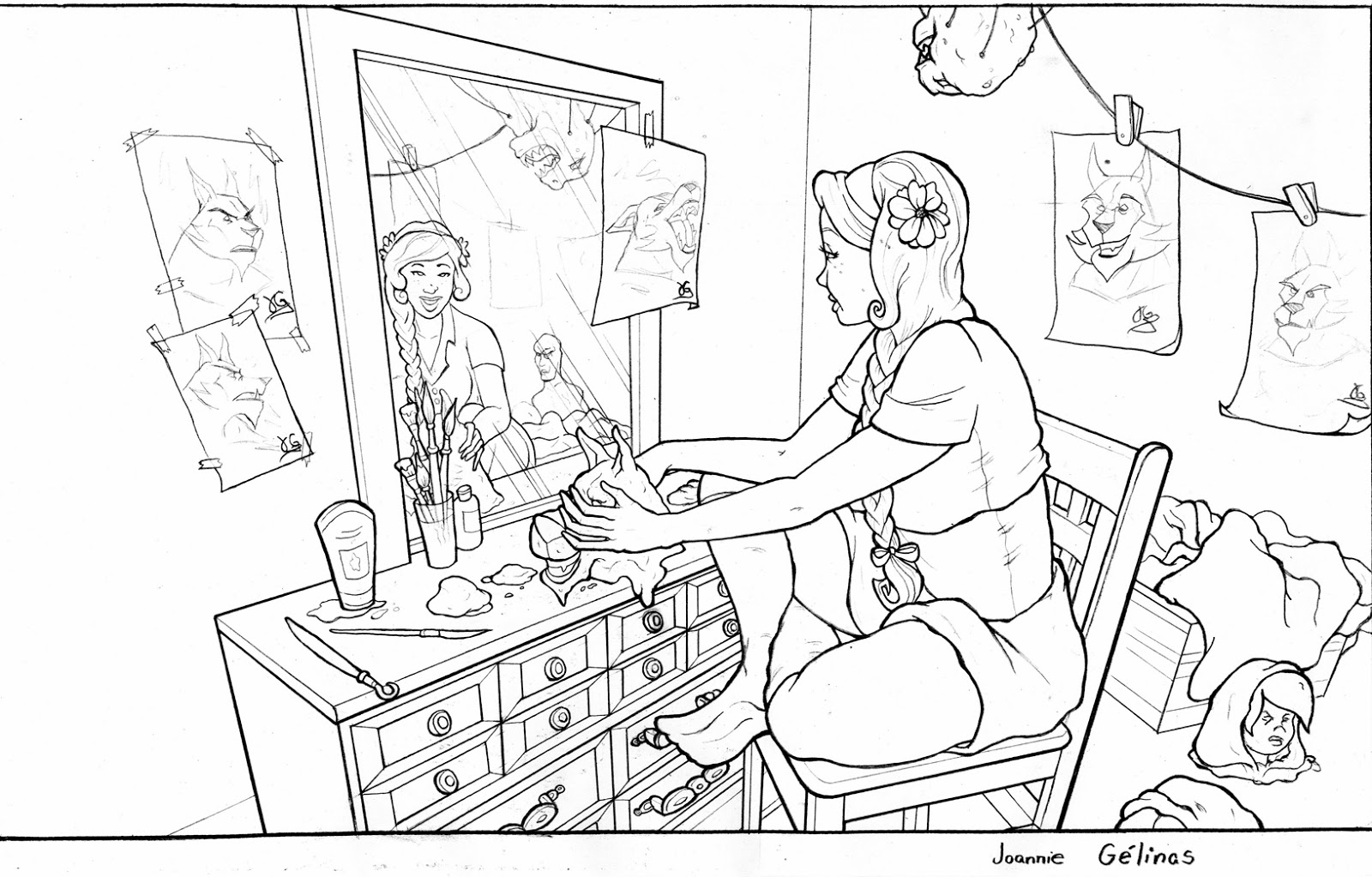 Joannie Gelinas: Exercices de Perspective Joannie Gelinas: Exercices de Perspective