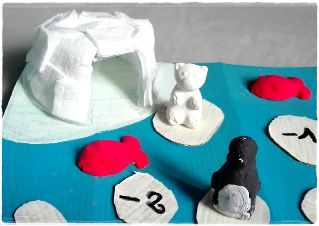 Mademoiselle-Coralie: Jeu de la banquise {home made}