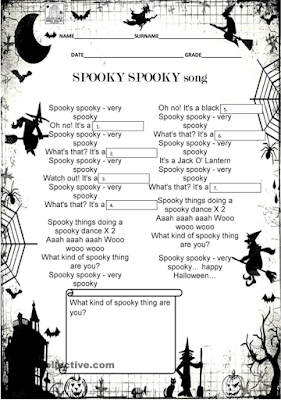Fuentes' English Corner : Spooky Spooky_Halloween Song