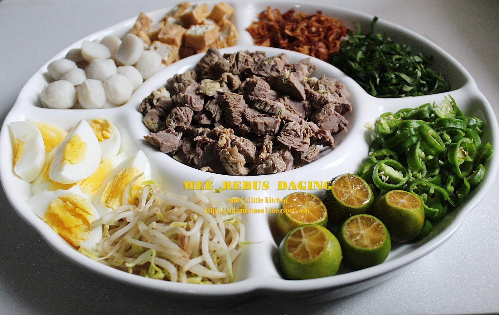 Mee Rebus Daging - Amie's Little Kitchen