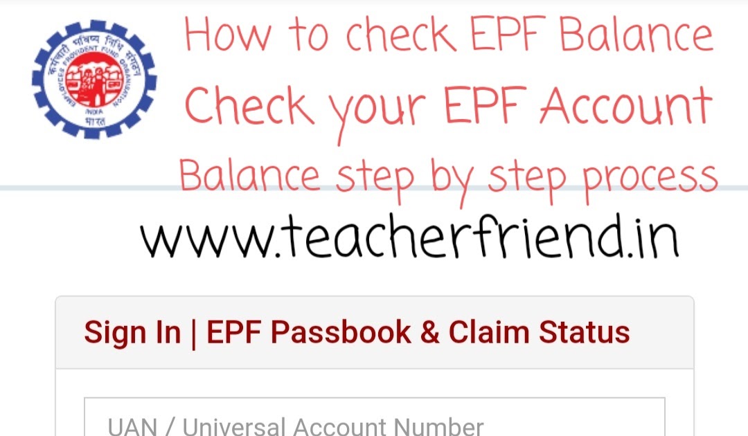 How to check EPF Balance Check your EPF Account Balance - Website for ...