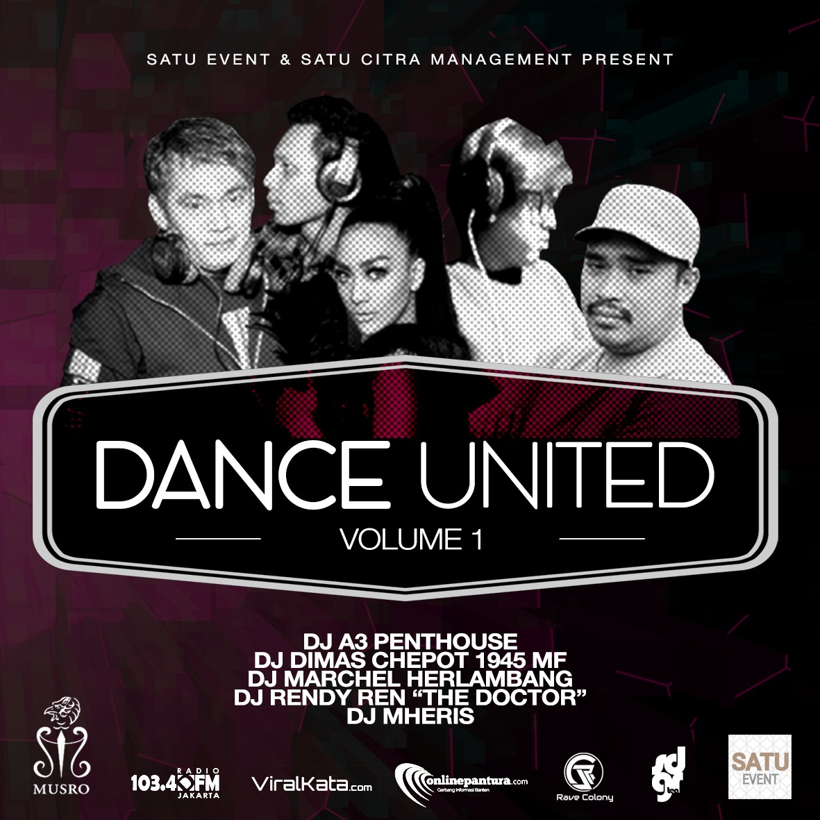 √ Our Limited Edition Exclusive CD Dance United Volume 1 ..Get it Free @ Friday 21 June