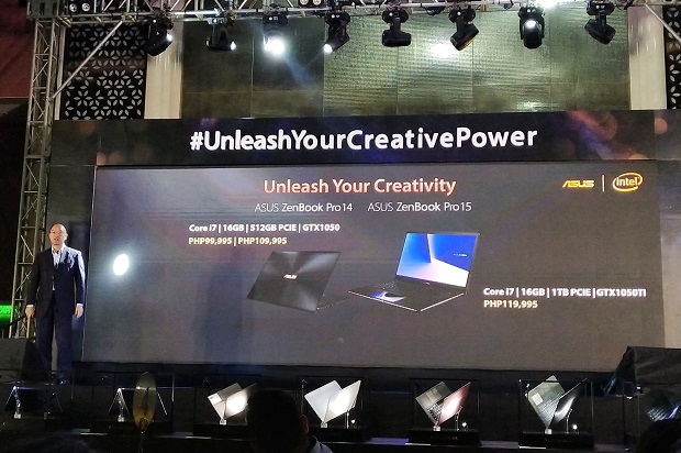 ASUS Zenbook Pro 14, Zenbook Pro 15 debut in the Philippines with 8th ...