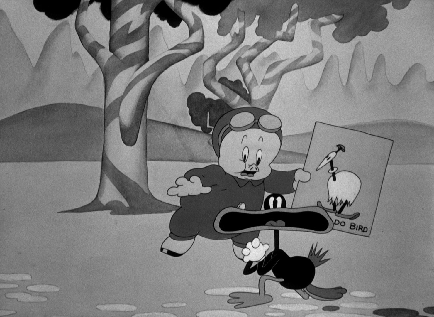 "Porky in Wackyland" - cartoon characters