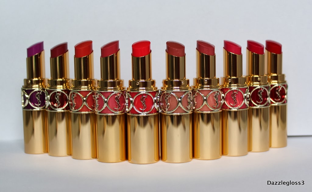 Dazzlegloss3: My YSL Rouge Volupte Shine Collection