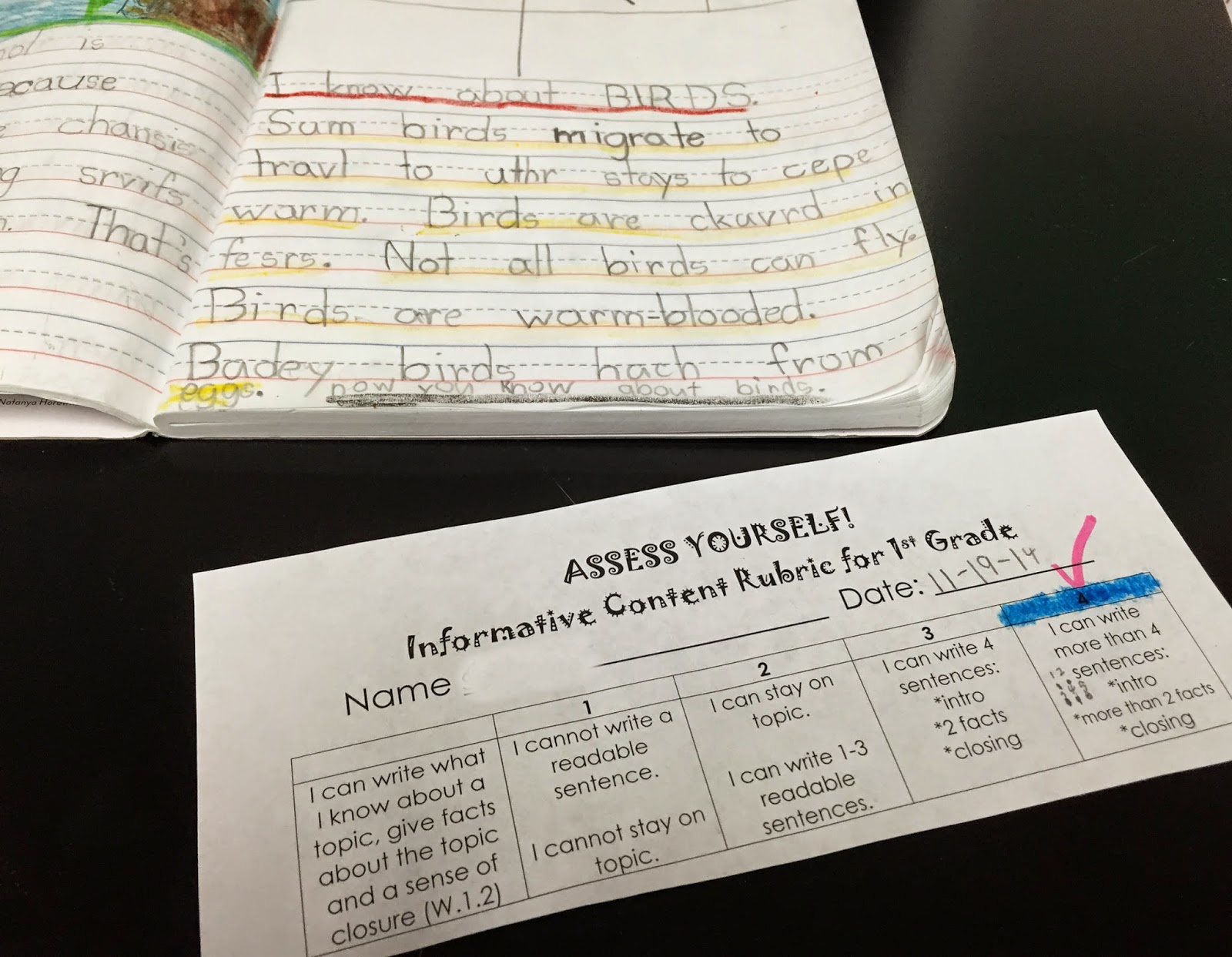 how to use kid-friendly informative writing rubrics to teach kids to ...