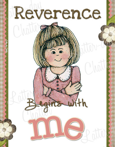 Latter-day Chatter: Reverence Cards/Posters