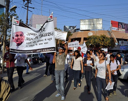 INGENE: Anti corruption movement and the youth in India