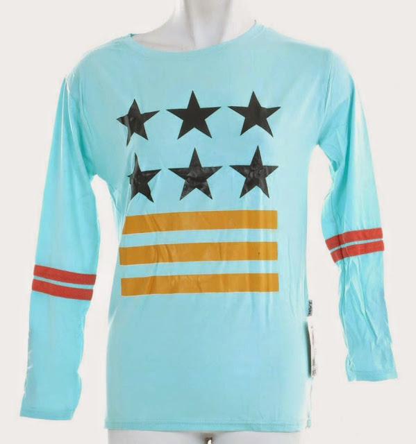 KAOS LENGAN PANJANG BINTANG - Toko Sayang Balita