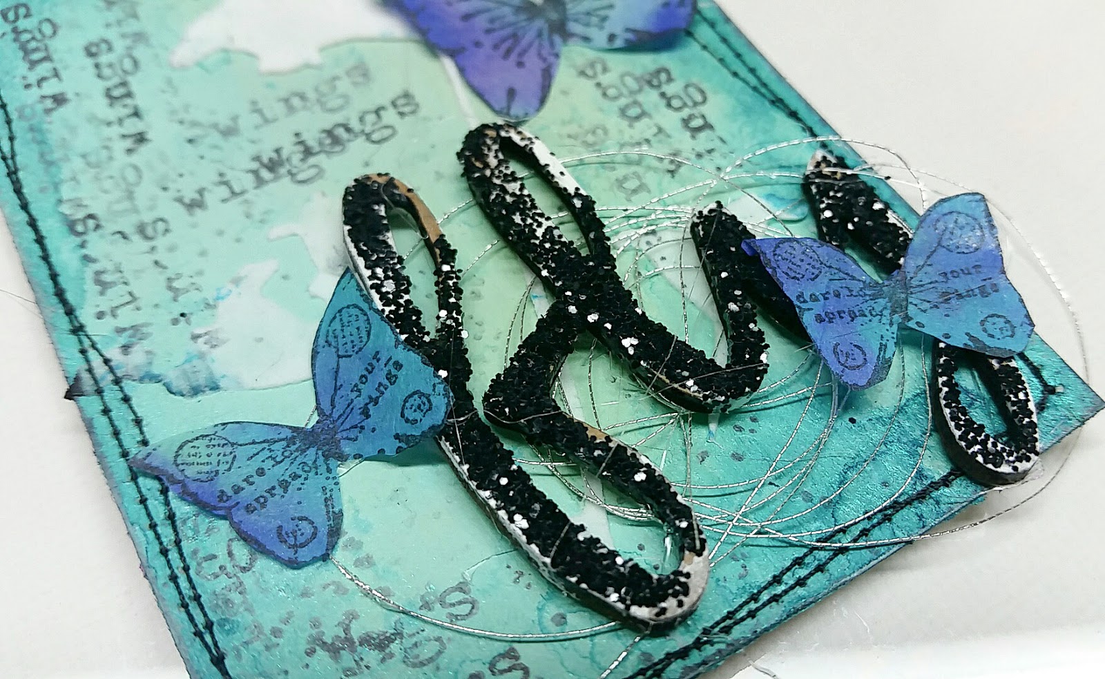 Artist Trading Card "Fly"