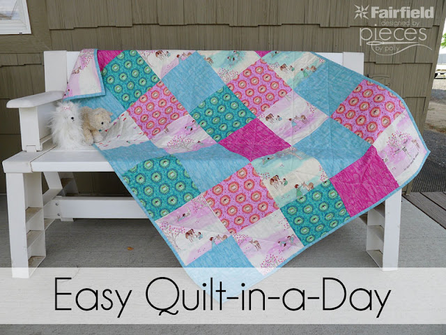 Pieces by Polly: Wee Wander Easy Quilt-in-a-Day