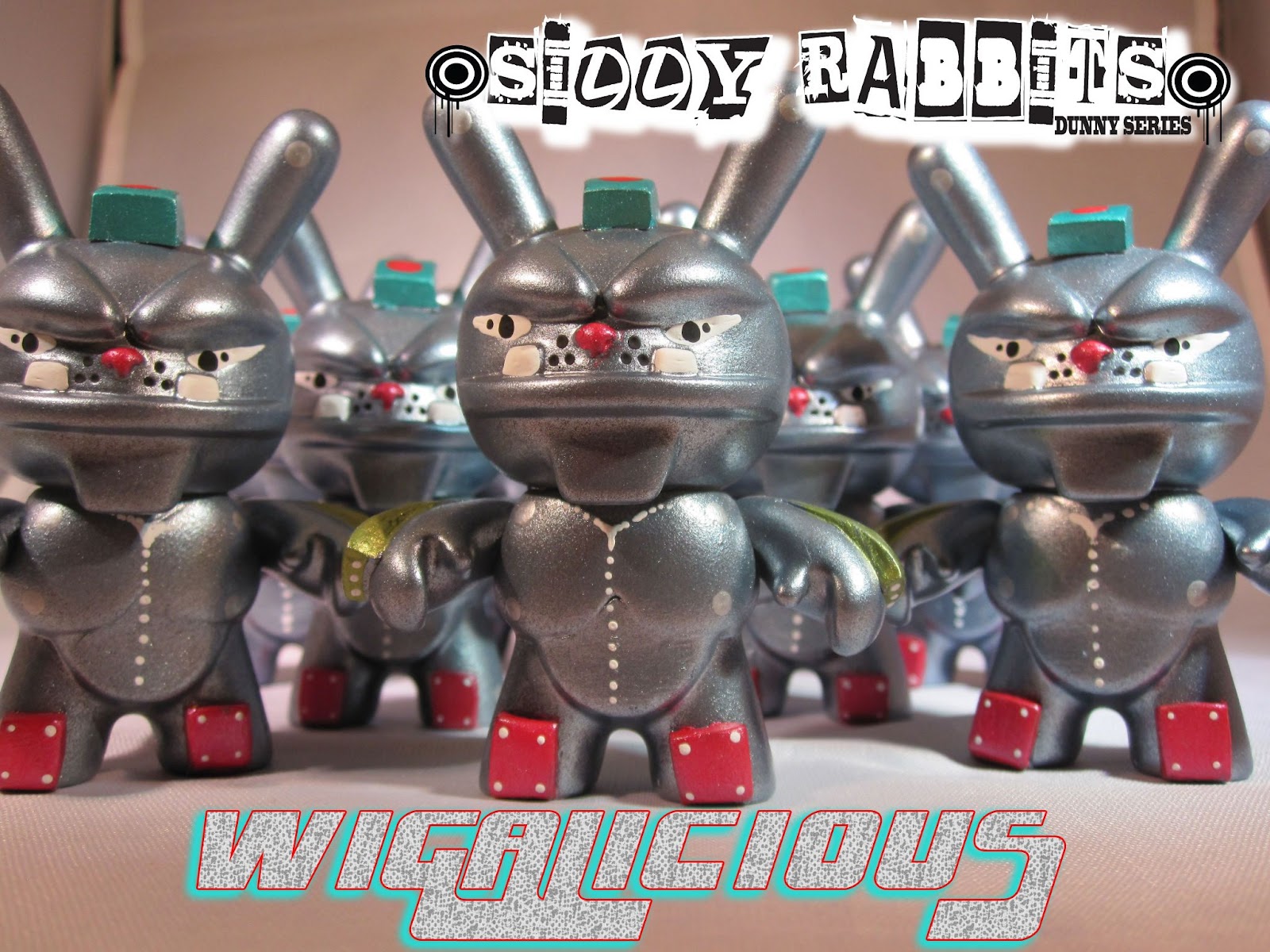 Orochi Marru: Shawn Wigs Silly Rabbits Dunny Series: Wigalicious