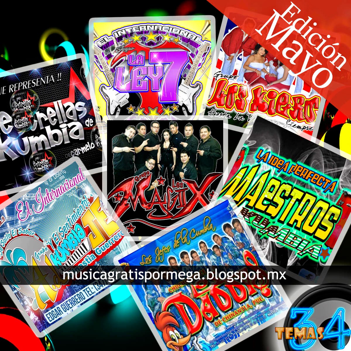 TODO MUSICA: V.A. Cumbia Sonidera Ed. Mayo [2014][MG]