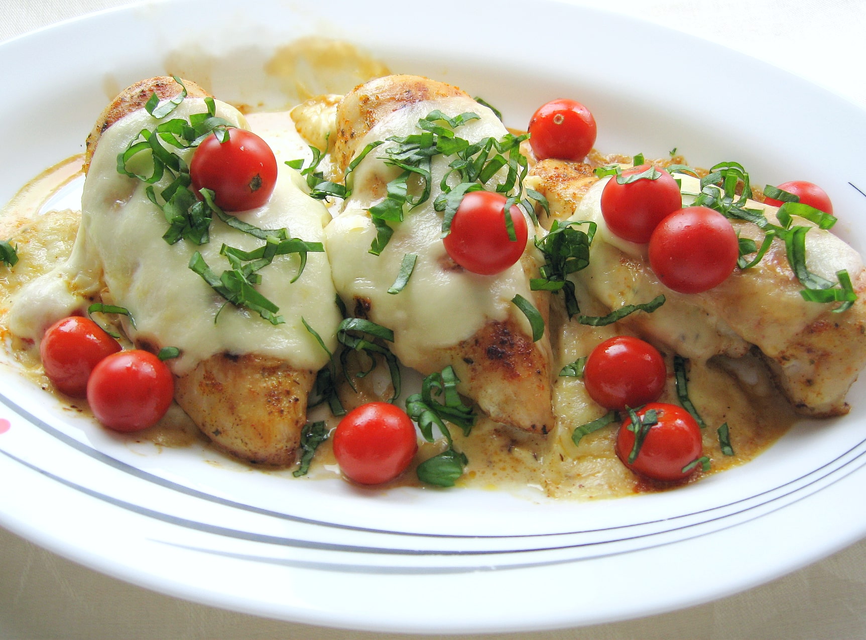 CAPRESE CHICKEN - from my orchid kitchen