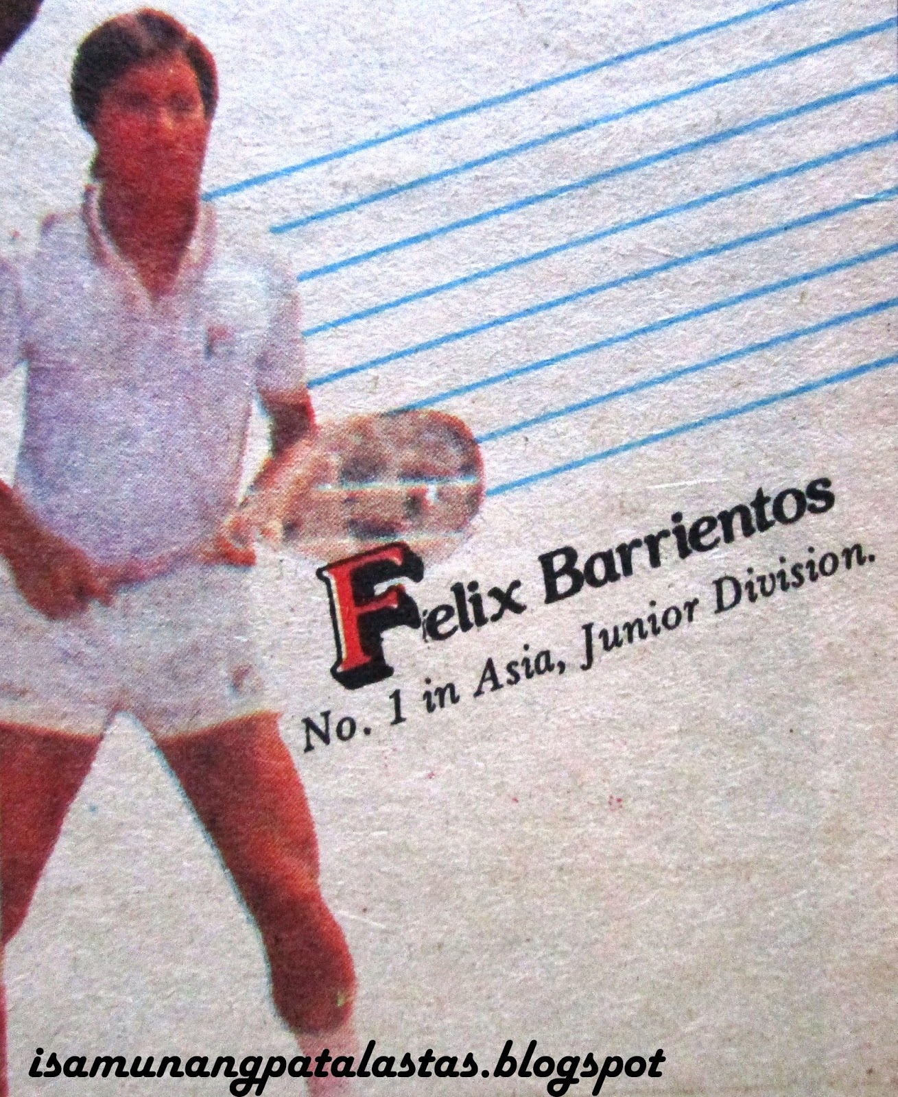 Felix Barrientos Tennis Player