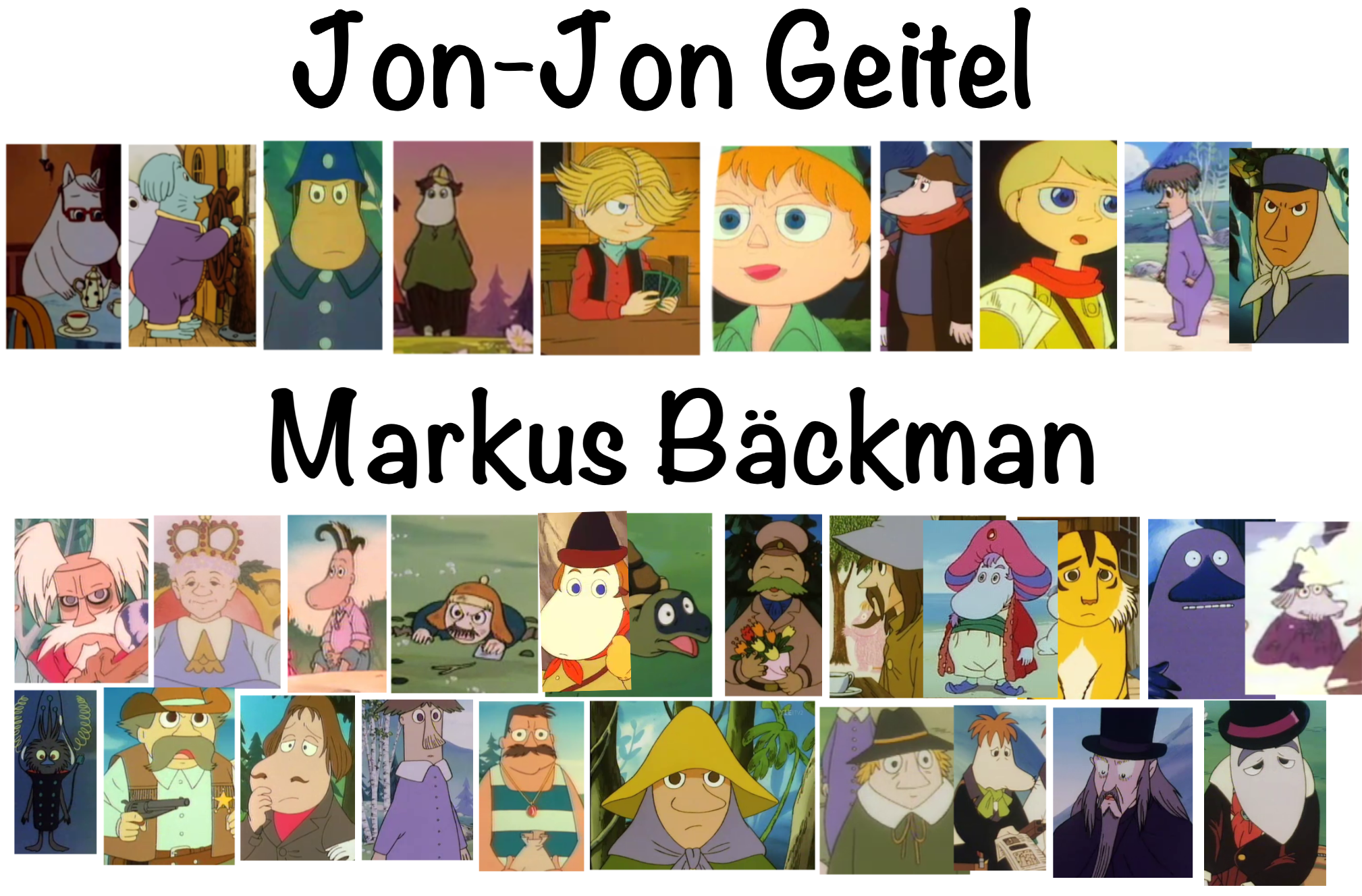 Oispa punssia: Ääninäyttelijäkatsaus - Muumilaakson tarinoita (MTV)