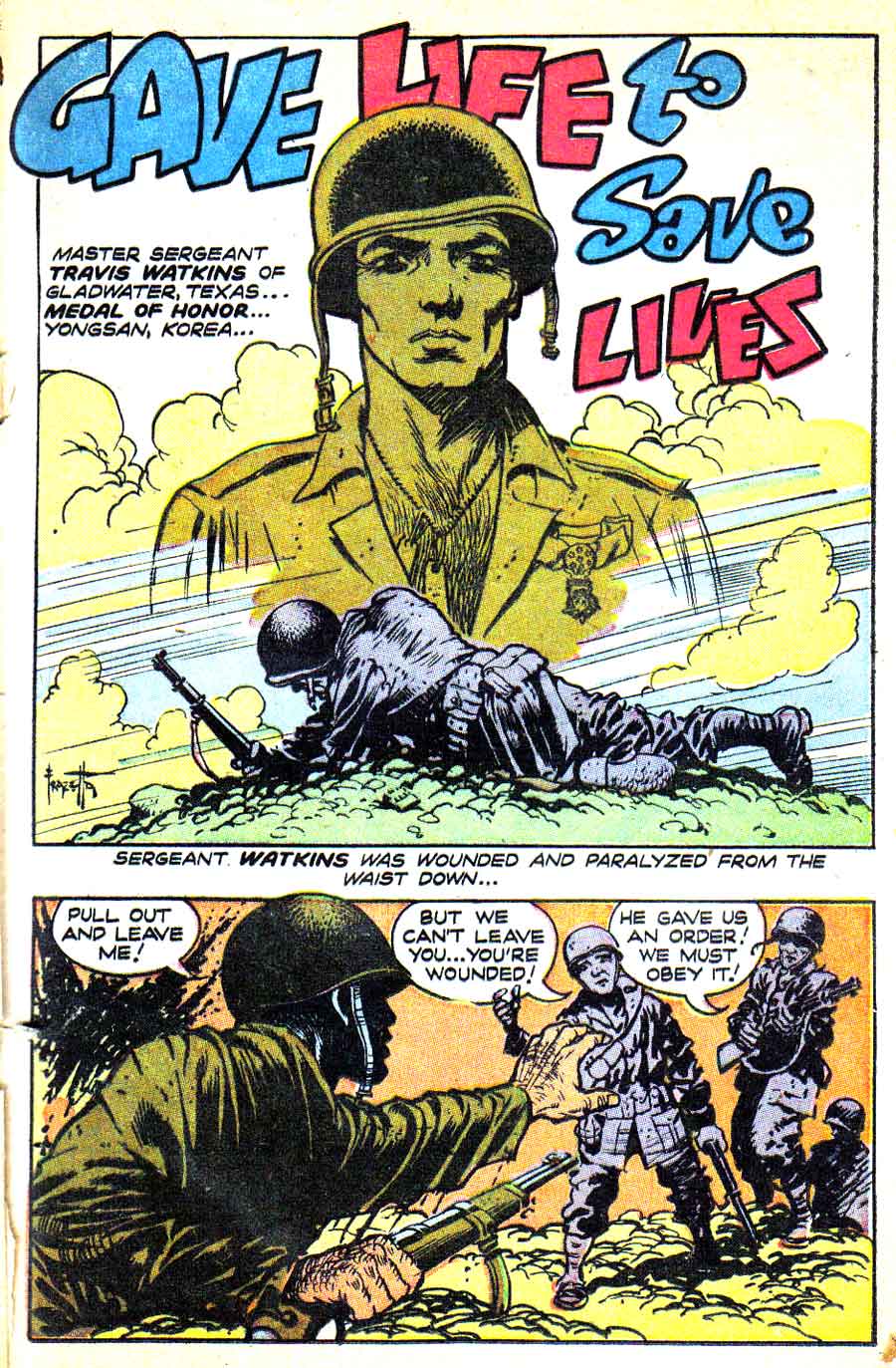 Heroic Comics #71 - Frank Frazetta art - Pencil Ink