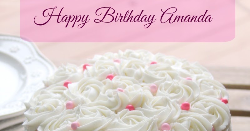 Amanda's Birthday Cake | Crazy for Cookies and More
