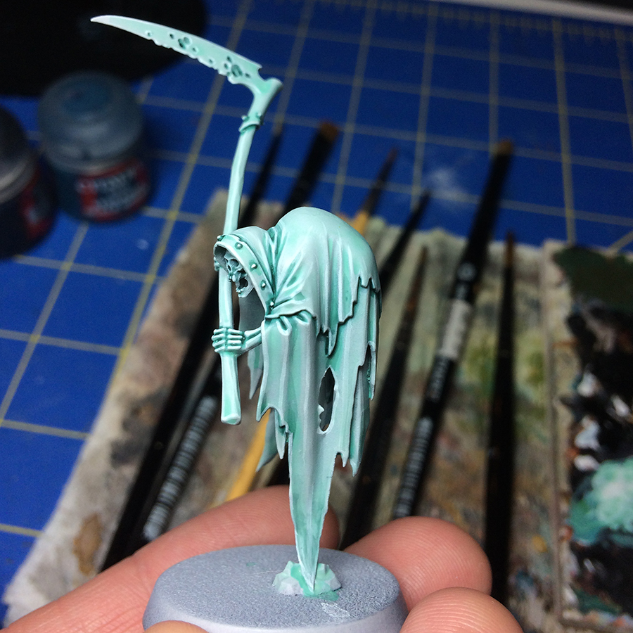 Mengel Miniatures: TUTORIAL: Nighthaunts Cairn Wraith