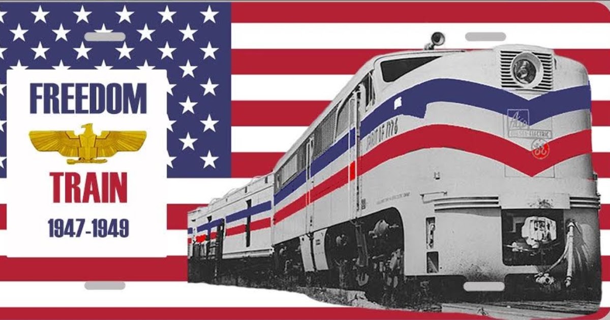 EL RRUN RRUN: 1947 FREEDOM TRAIN MADE WHISTLE STOP IN THE VALLEY