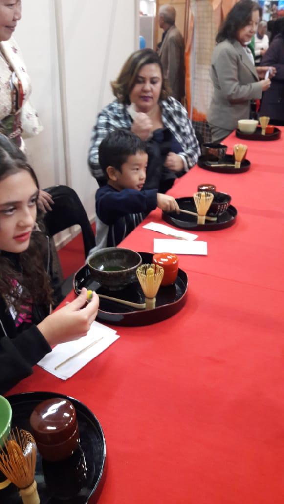 Cerimonia do Chá: Cerimonia do Cha no Festival do Japao