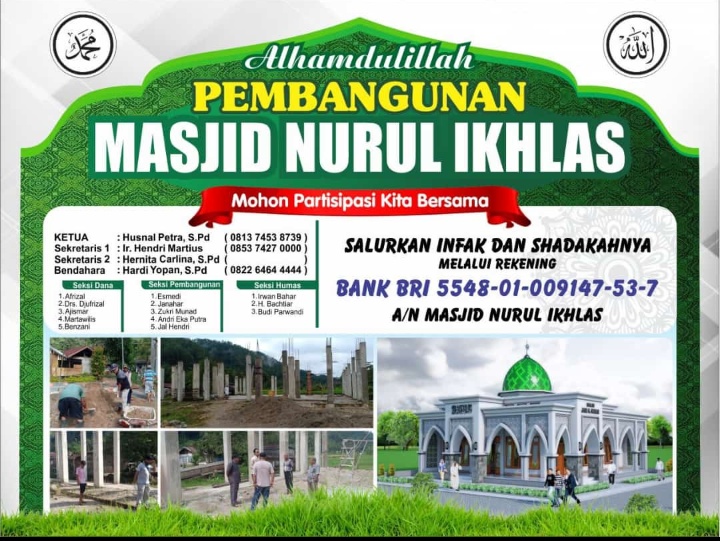 Warga Gotong Royong Bersihkan Masjid Nurul Ikhlas Limau Kapeh Warga Gotong Royong Bersihkan Masjid Nurul Ikhlas Limau Kapeh