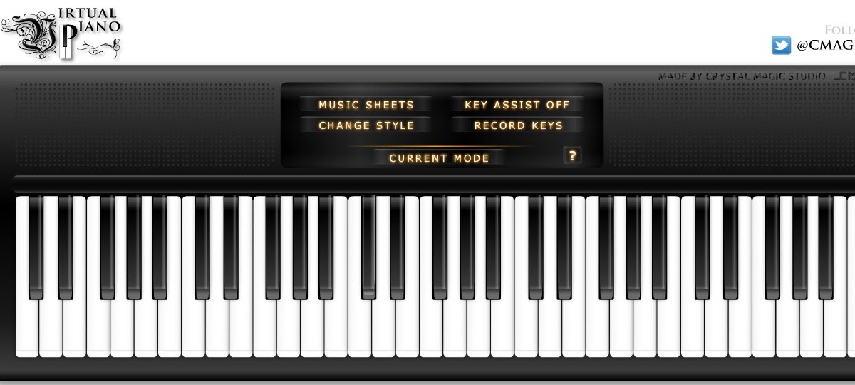 Virtual midi piano keyboard no sound - pikolof